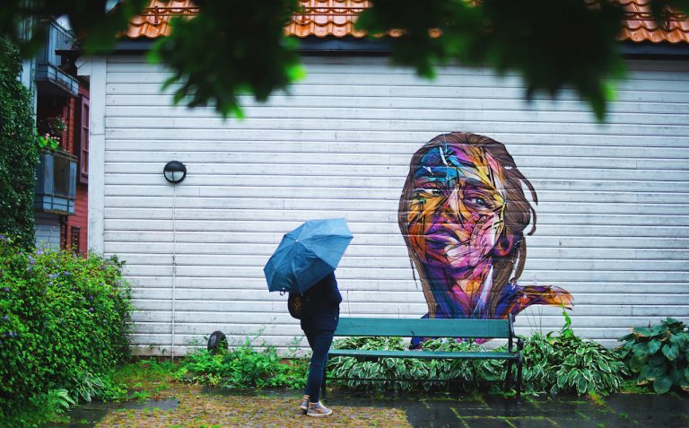 Street Artist Creates Downtown Sensation