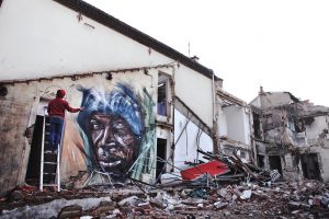 Street Artist Creates Downtown Sensation