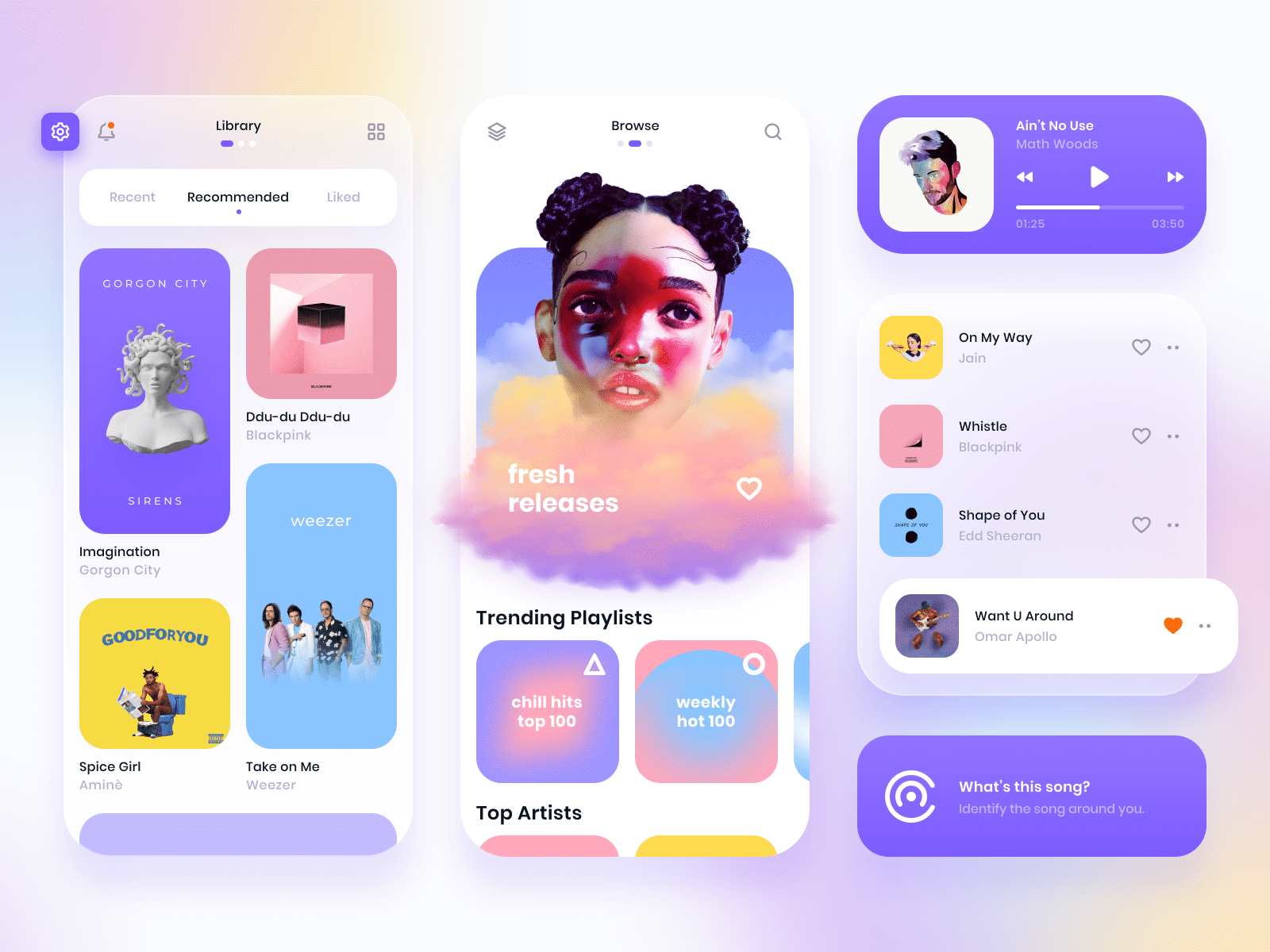 3D in UI/UX design. 25+ Ideas | Sky Rye Design
