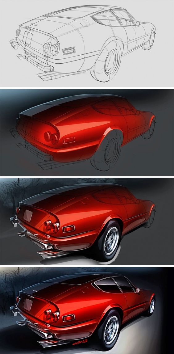 How to Draw Cars: A Step-by-Step Guide for Beginners
