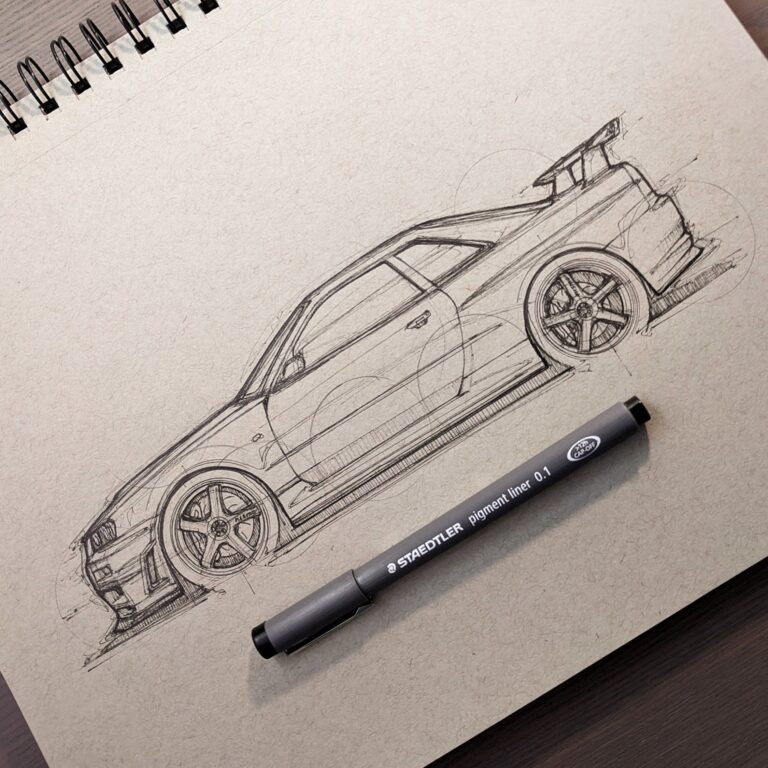 How to Draw Cars: A Step-by-Step Guide for Beginners