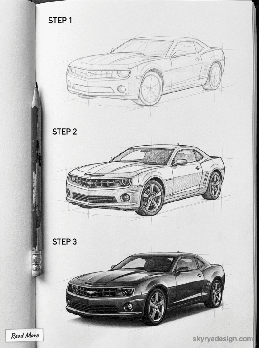 How to Draw Cars: A Step-by-Step Guide for Beginners