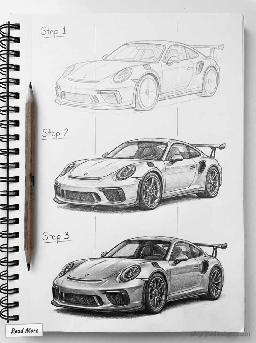 How to Draw Cars: A Step-by-Step Guide for Beginners