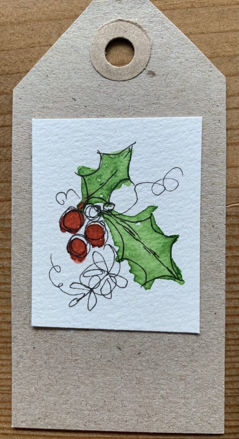 Sky Rye Design: Watercolor Christmas Card Ideas