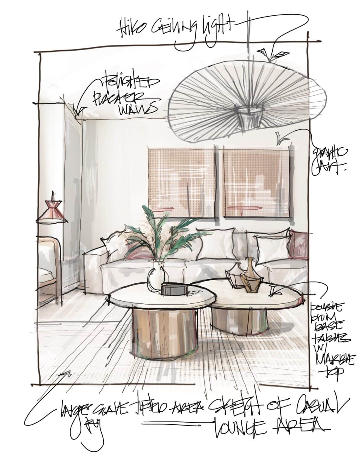 30+ Architectural Drawing Sketches: Inspiring Examples for Designers