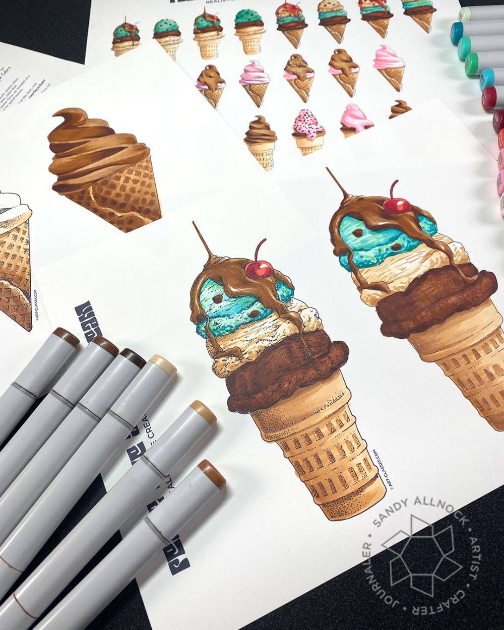 Marker Drawing Doodles: Tips and Techniques for Beginners