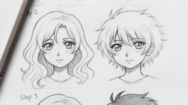 Portrait Drawing Techniques & Artistic Tips | Sky Rye Design