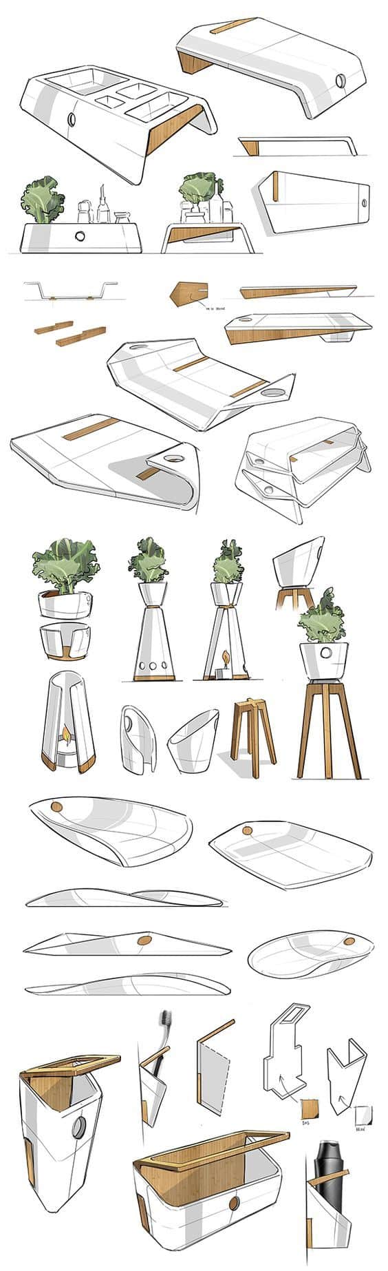 Product Design Sketches: A Key Element in the Design Process | Sky Rye ...