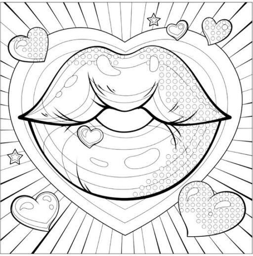 Baddie Coloring Pages: A Trendy Way to Relax and Unwind | Sky Rye Design