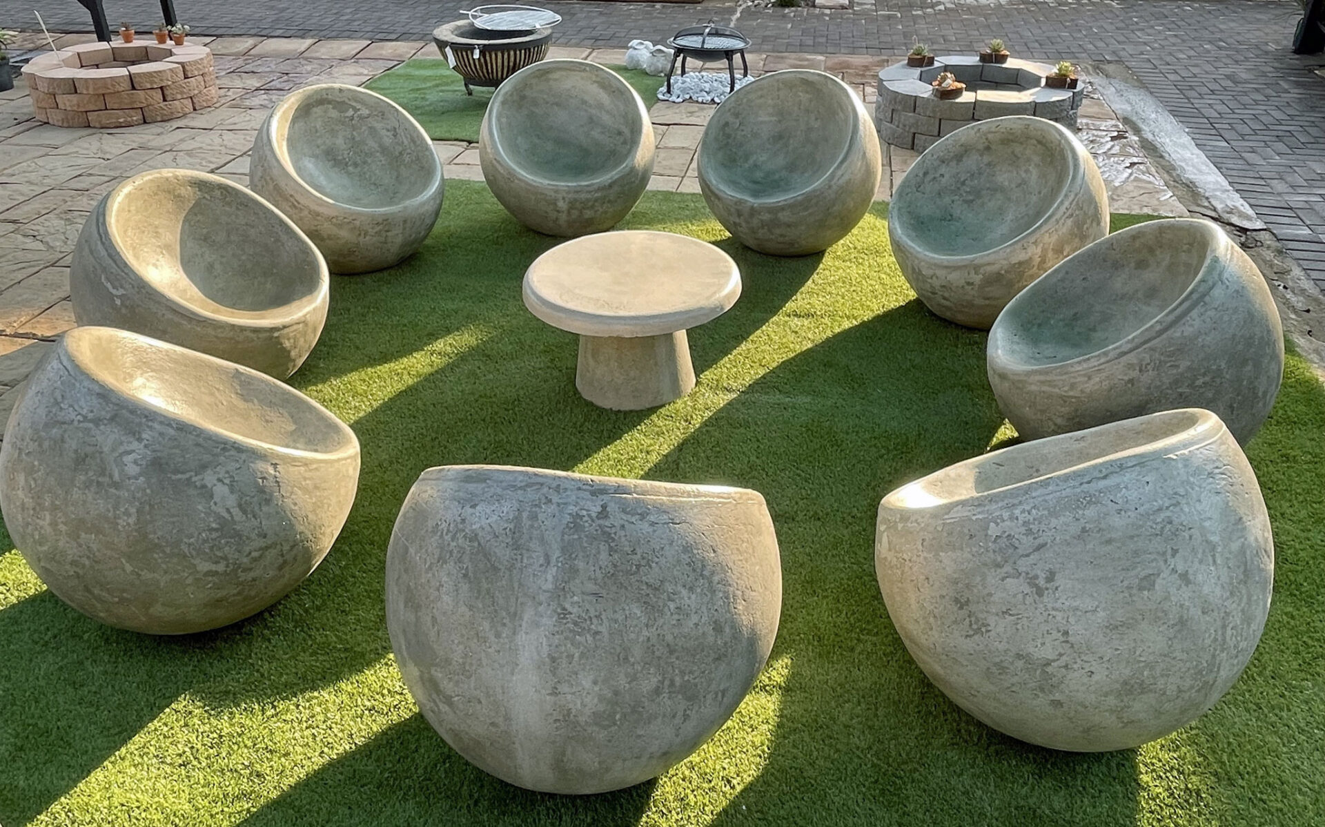 Concrete Outdoor Furniture: Stylish & Durable Garden Choice