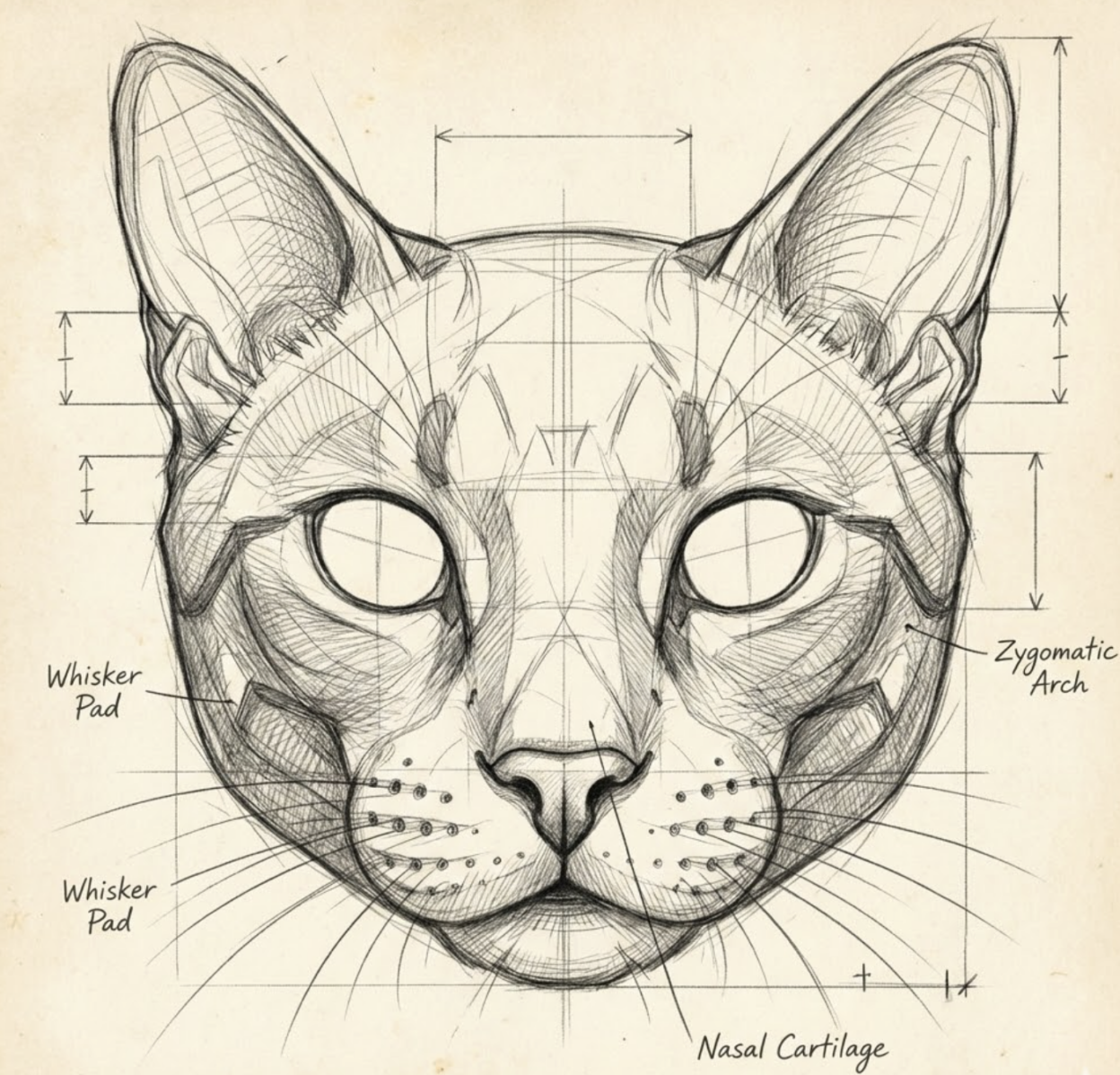 Drawing Cats: From Stiff Sketches to Living Felines