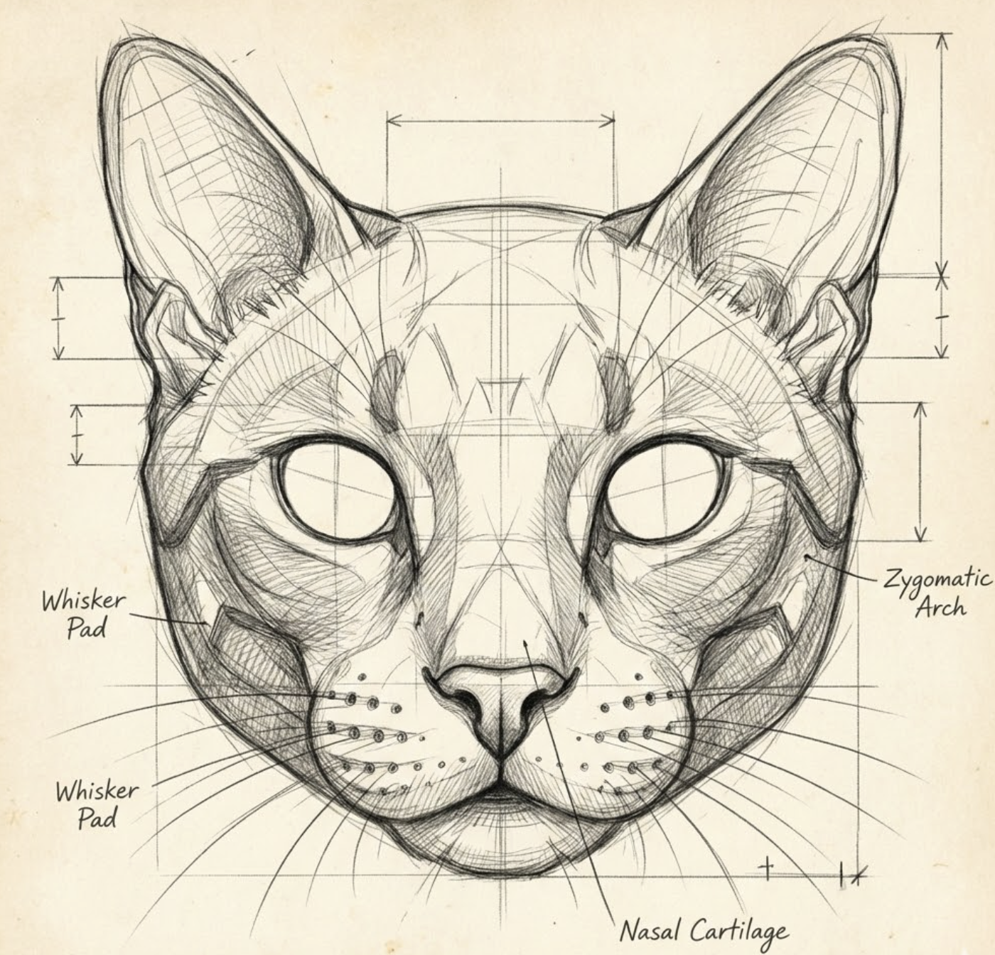 Drawing Cats: From Stiff Sketches to Living Felines