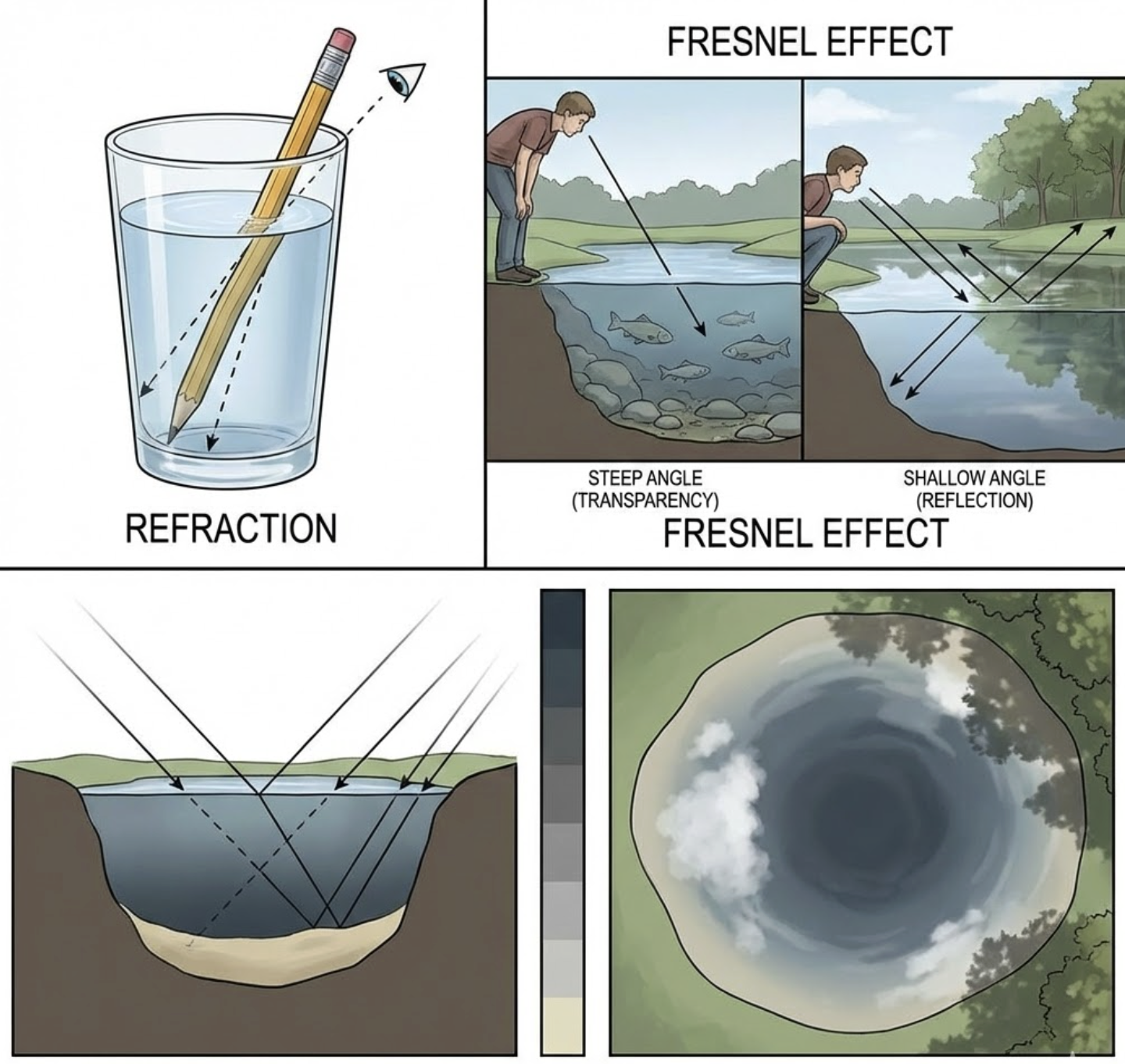 How to Draw Water: Why Yours Looks Like Blue Plastic