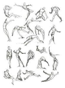 20+ Gesture Drawing Poses to Enhance Your Art Skills
