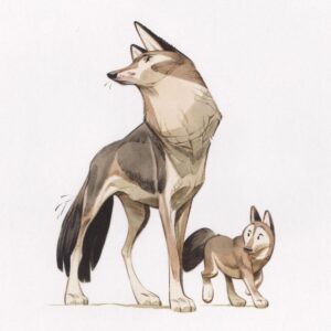 Wolf Drawing: Mastering the Art of Capturing Canine Majesty