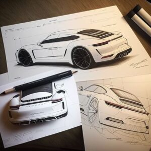 Sports car drawing: Quick tips for beginners | Sky Rye