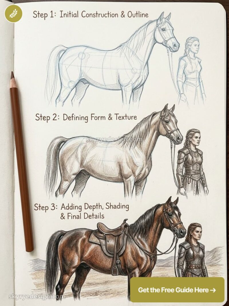 How to Draw a Horse: Step-by-Step Guide (2026)