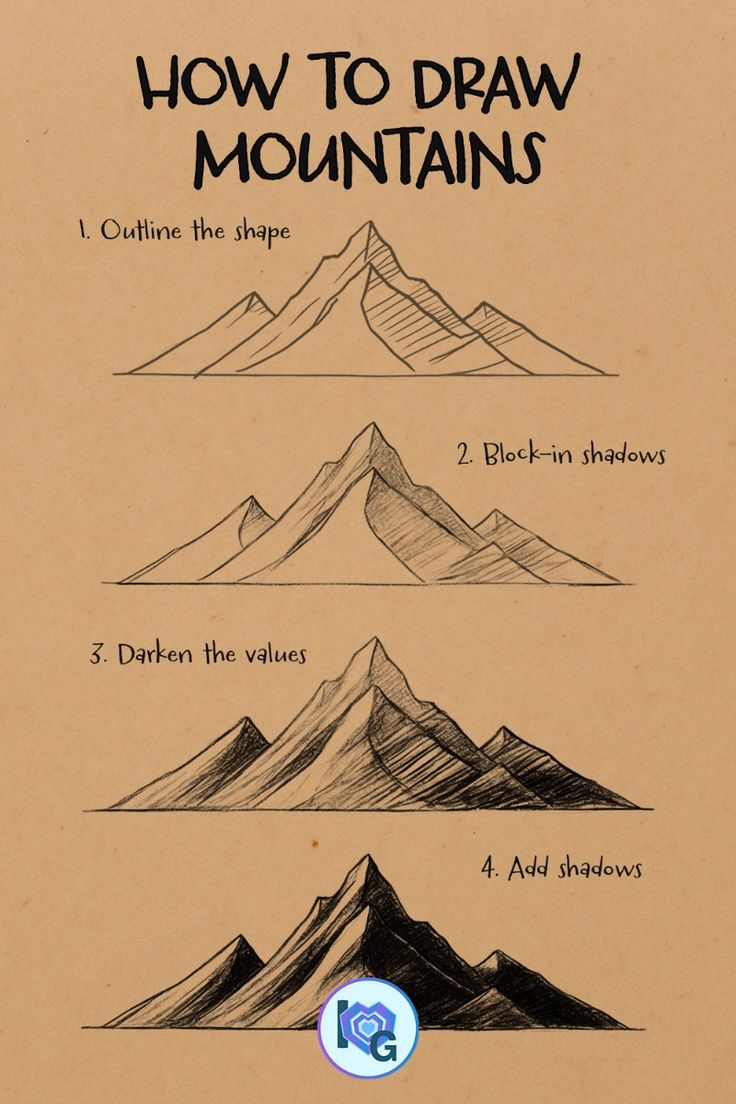 Mountains Drawing: From Flat Peaks to Real Depth (2026)