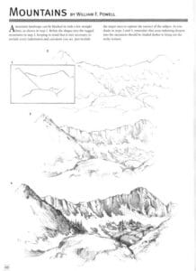 Mountains Drawing: Techniques to Capture Cool Landscapes