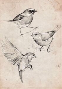 Bird Drawing: A Guide to Techniques and Styles | Sky Rye