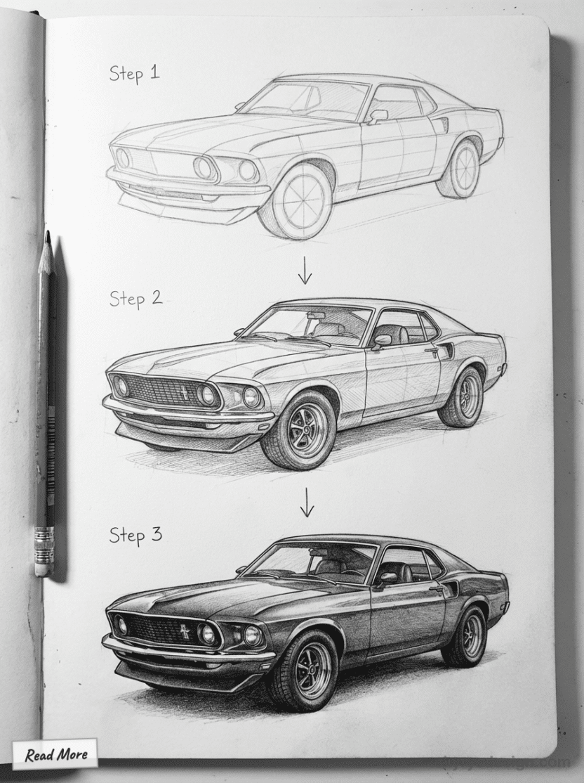 15 Car Drawing Ideas: Get Inspired and Hit the Road | Sky