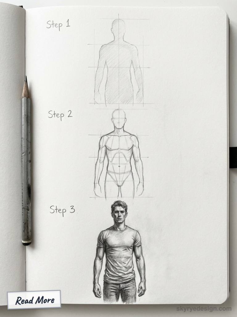 Body Types Drawing: From Clone Figures to Real Humans