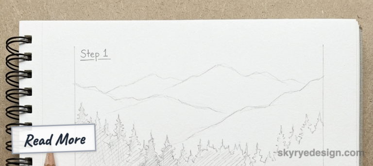 Mountains Drawing: From Flat Peaks to Real Depth (2026)