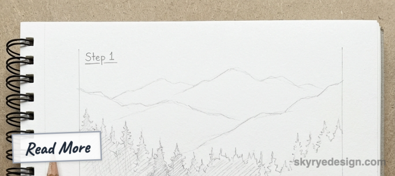 Mountains Drawing: From Flat Peaks to Real Depth (2026)