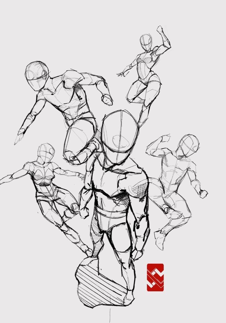 Drawing Poses: Tips for Sketching Dynamic Figures | Sky Rye