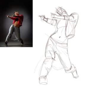 Drawing Poses: Tips for Sketching Dynamic Figures | Sky Rye