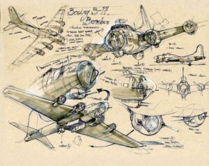 10 Airplane Drawing Ideas for Budding Aviation Artists | Sky
