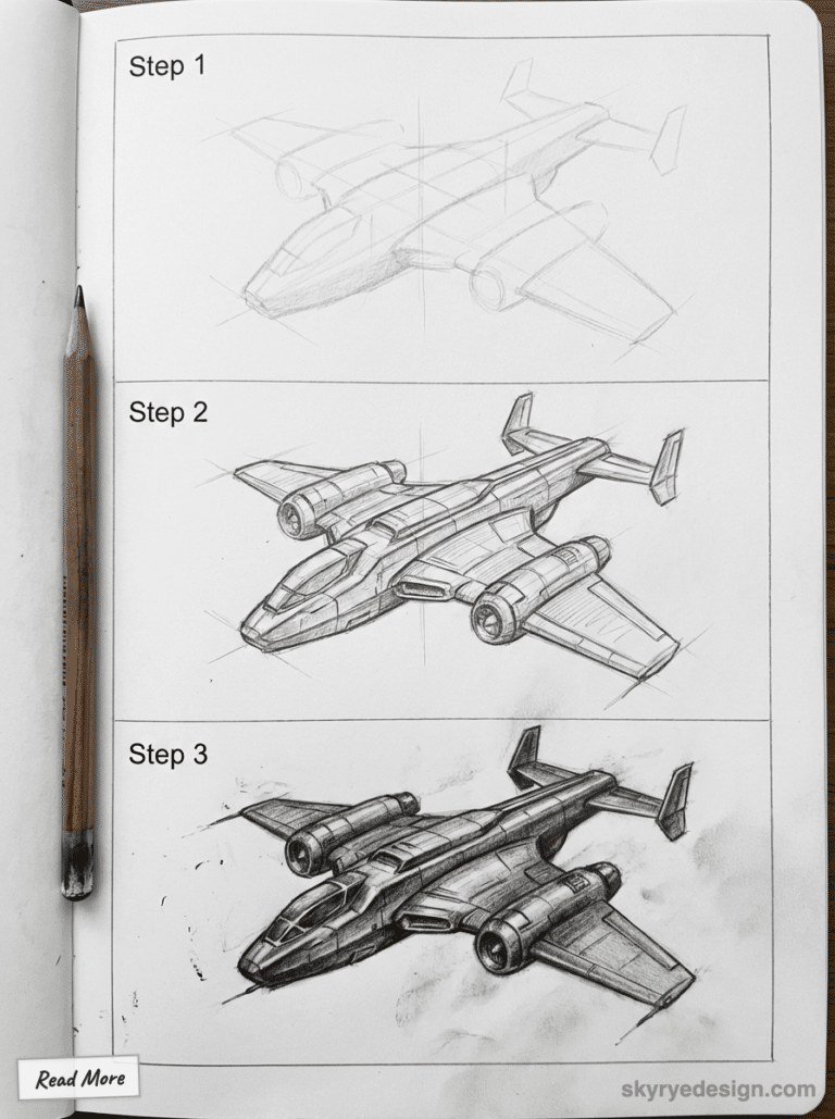 10 Airplane Drawing Ideas for Budding Aviation Artists | Sky