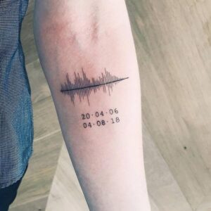 Soundwave Tattoos: A Fusion of Art and Personal Significance
