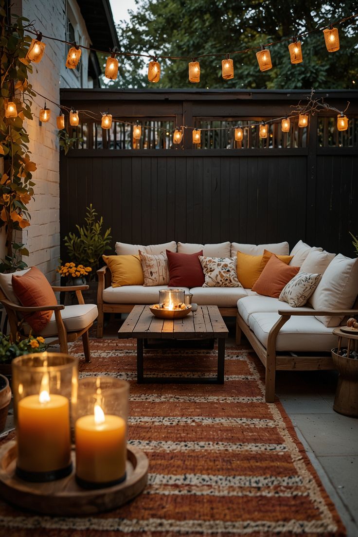 Illuminate Your Patio with Autumn Leaf String Lights