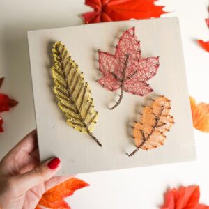 Capture the Essence of Autumn with DIY String Art Designs