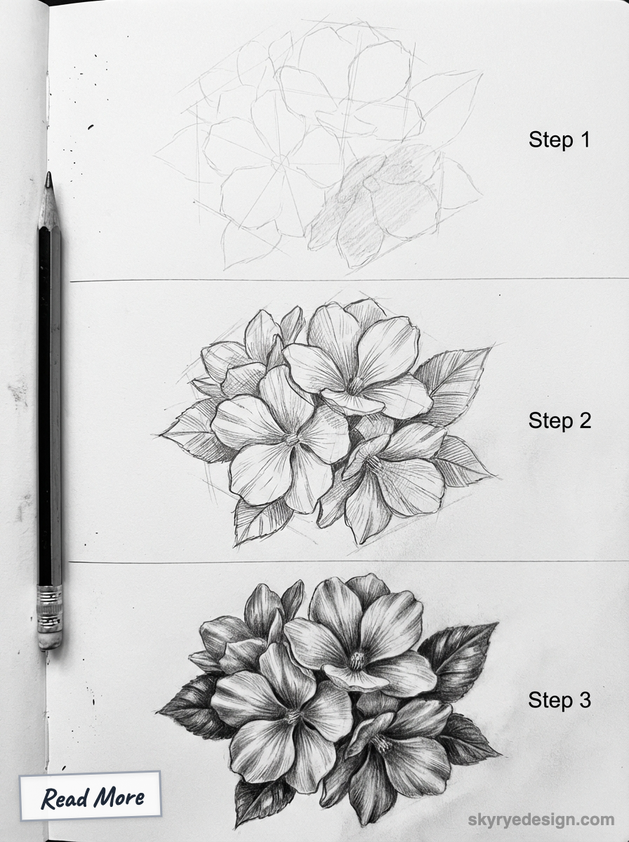 How to Draw a Flower: Step-by-Step for Beginners (2026)