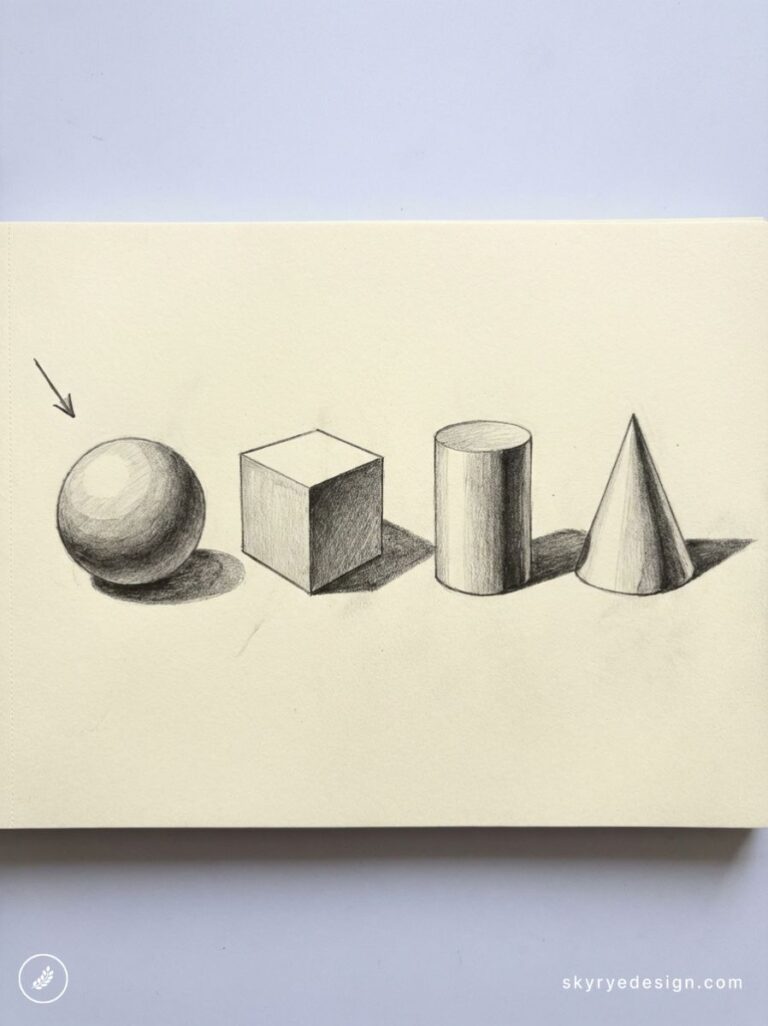 Shading Drawing Guide: Techniques for Real Depth