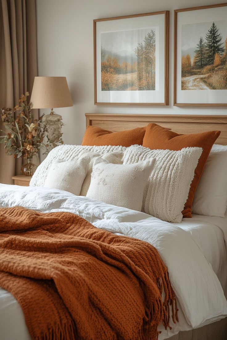 Create a Peaceful Autumn Retreat with Cozy Bedding Ideas