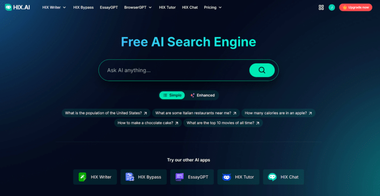 How to Optimize Your Online Search Experience with HIX AI