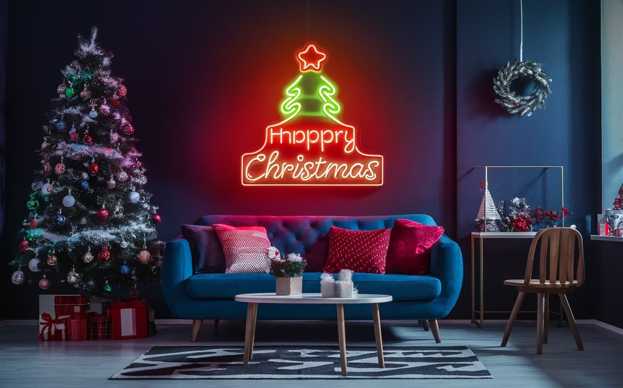 The Ultimate Guide to Neon Christmas Decorations | Sky Rye