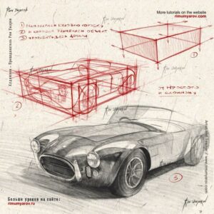 10+ Car Drawing Tips for Beginners and Enthusiasts | Sky Rye