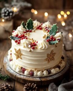 The Art of Choosing and Decorating Christmas Cakes