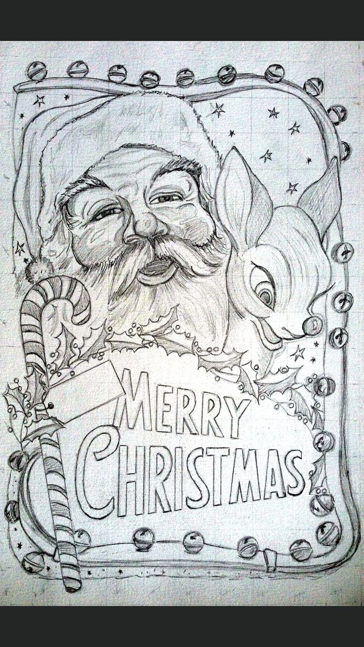 Merry Christmas Drawing: Creative Ideas for Festive Art