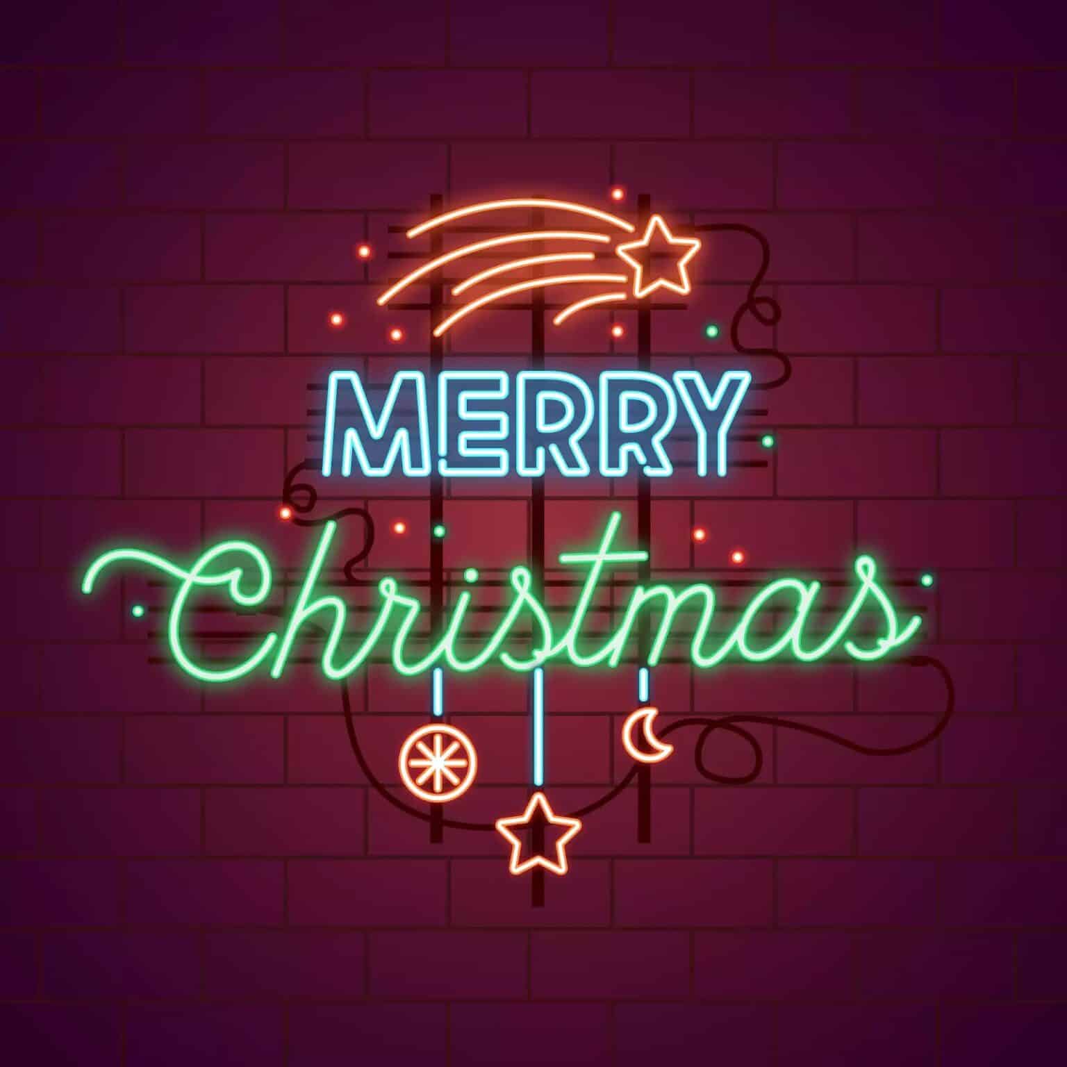 The Ultimate Guide to Neon Christmas Decorations | Sky Rye