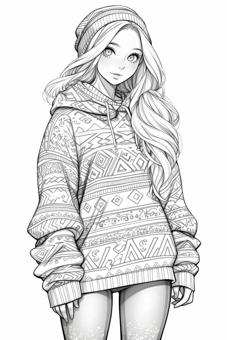 12 Cute Body Drawing Ideas for Beginner Artists | Sky Rye