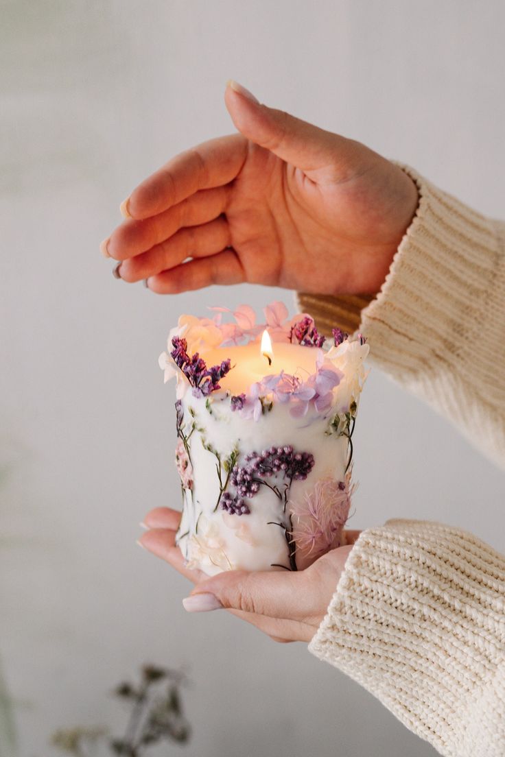 Creating Beautiful Aromatic Candles at Home