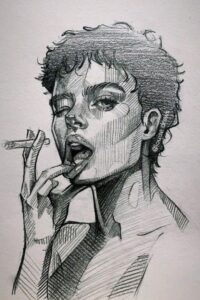 Drawing of Person: Techniques for Capturing Human Features