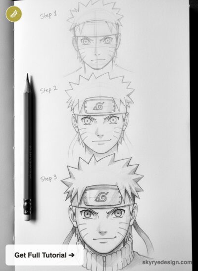 How to Draw Naruto: Easy Step-by-Step Sketch Tutorial