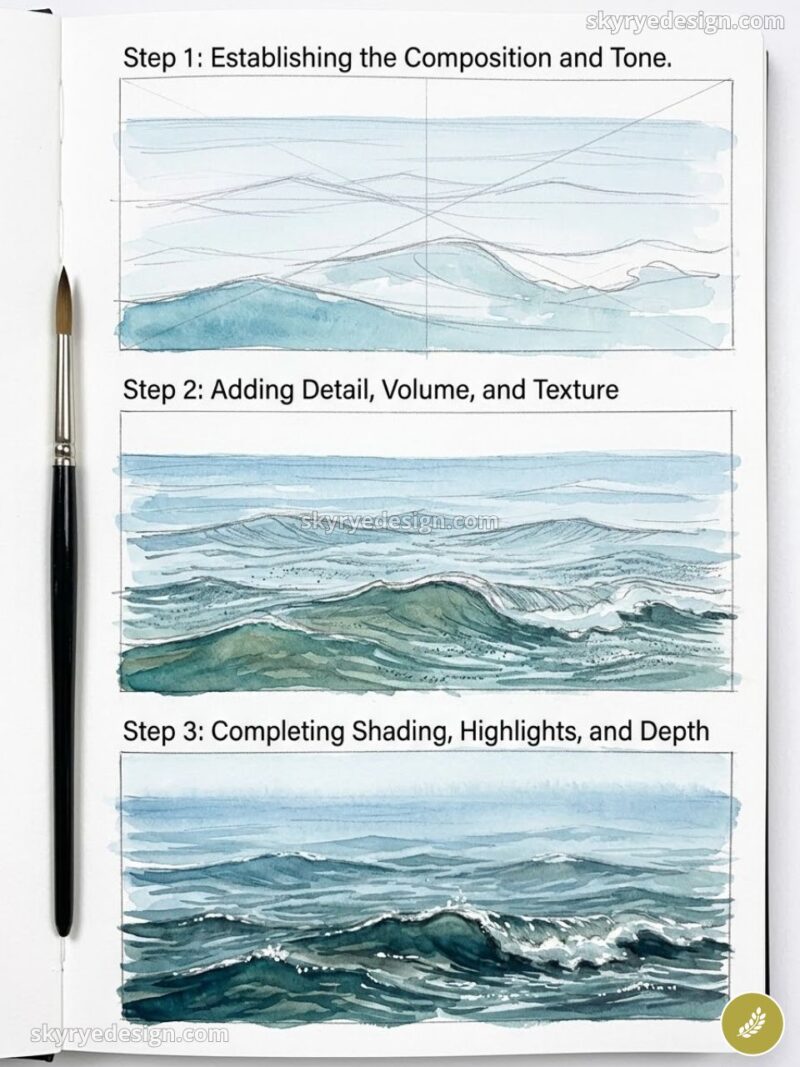 Ocean Drawing Guide: Easy Wave Art Ideas for 2026