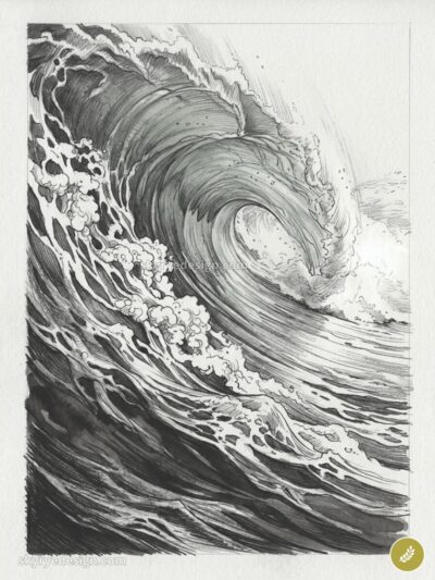 Ocean Drawing Tutorial: Waves, Seascapes & More
